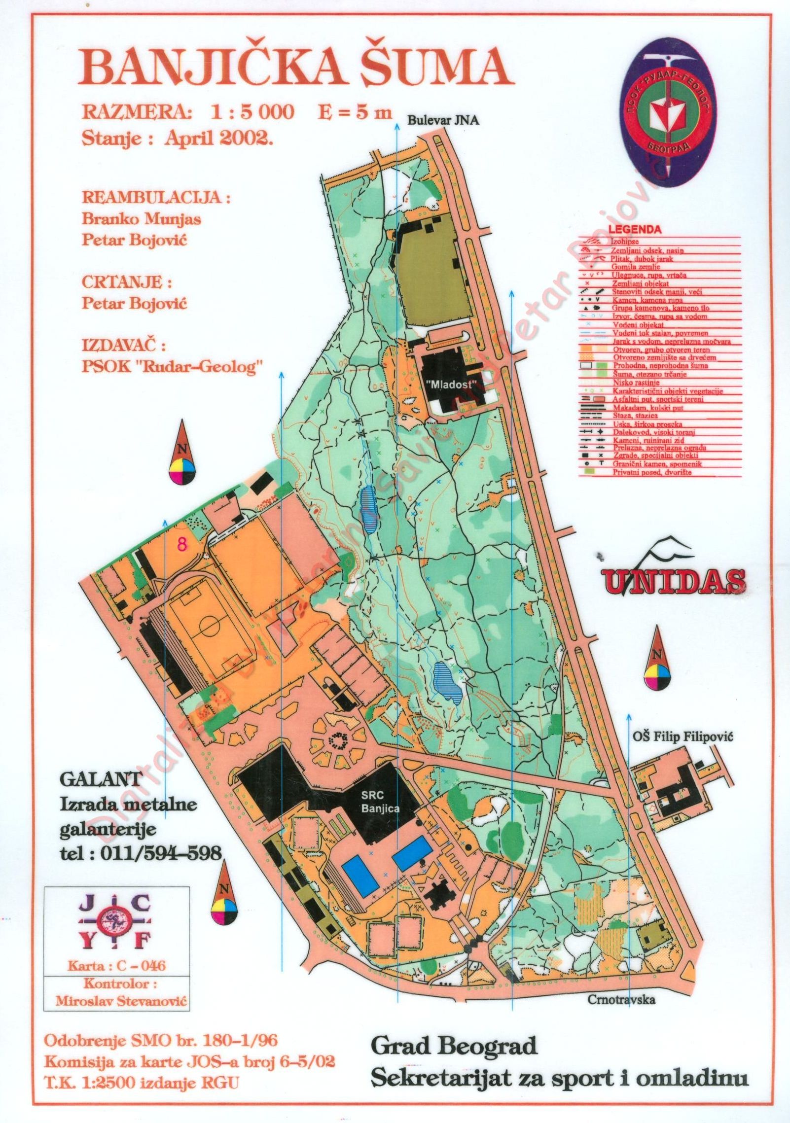 Orienteering Info System